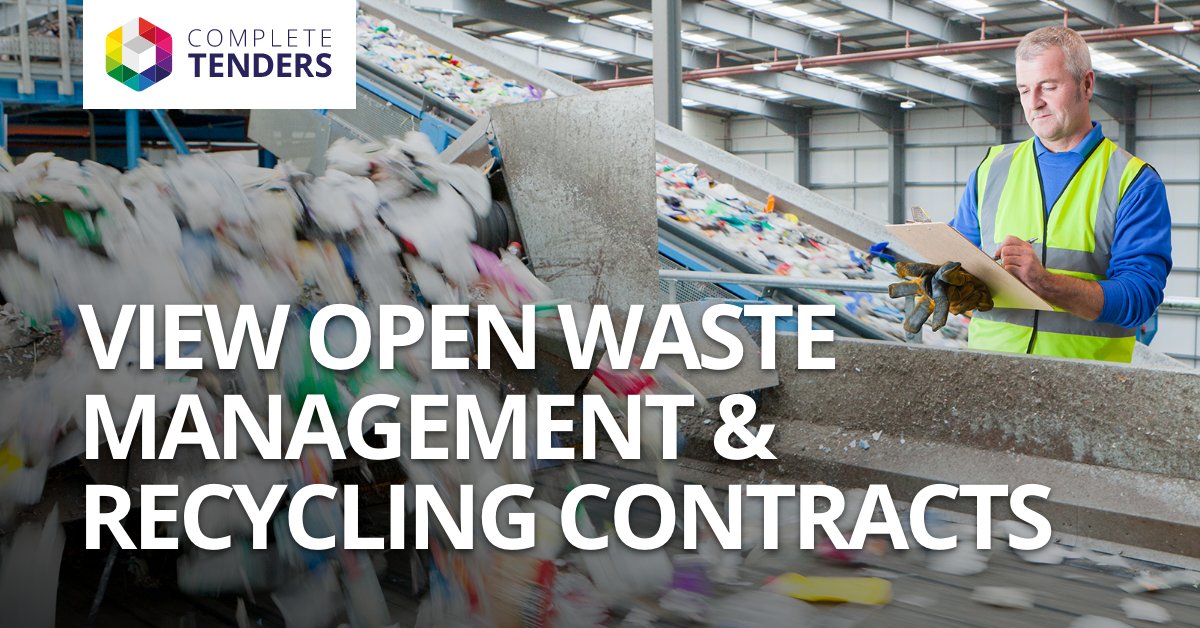 Waste Management & Recycling Tender & Contract Notices